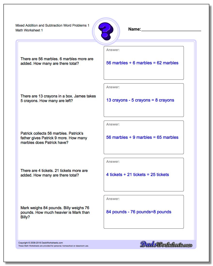 Word Problems