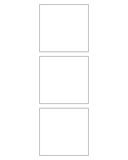 Charts and Printables: Comic Strip Template : 3 Panel Single Large