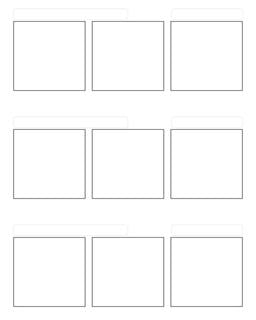 Charts and Printables: Comic Strip Template : 3 Panel Triple With Title