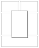 Charts and Printables: Comic Strip Template : 3d Effects Panels 6 Panel