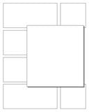 Charts and Printables: Comic Strip Template : 3d Effects Panels 7 Panel