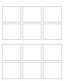 Charts and Printables: Comic Strip Template : 6 Panel 6 Panel With Title