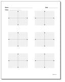 Math Worksheets: Coordinate Plane: Coordinate Plane: Six Problem ...