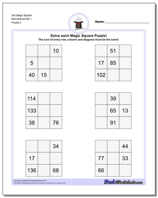 3x3 Magic Square