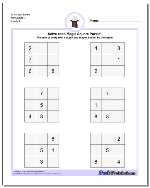 3x3 Magic Square