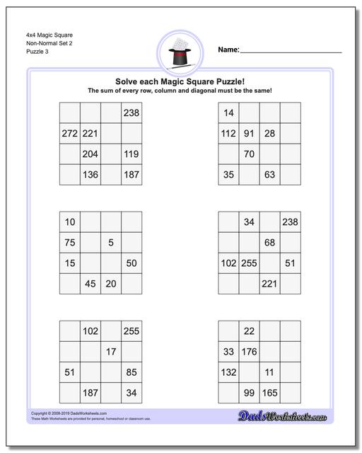 4x4 Magic Square 4x4-magic-square
