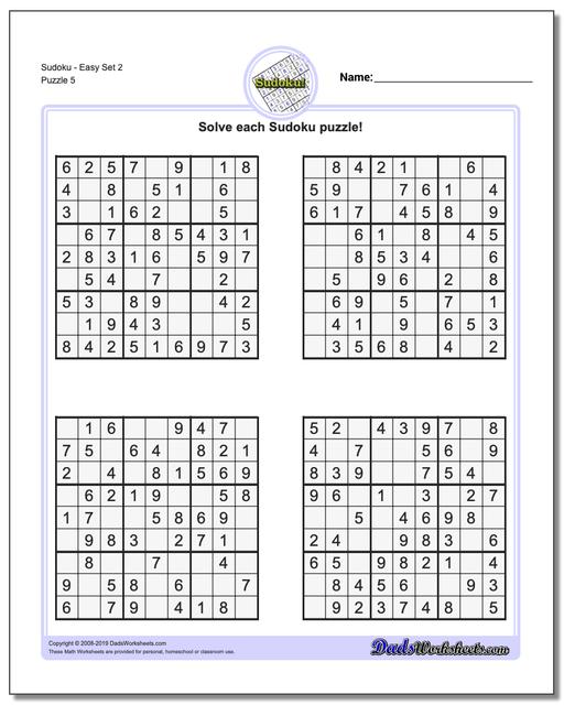 Sudoku - Easy