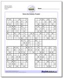 Printable Sudoku Puzzles