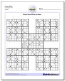 Samurai Sudoku Five