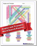 Math Worksheets: Word Search Puzzles: Geometry Word Search Puzzles ...