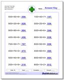 Place Value Addition Worksheets