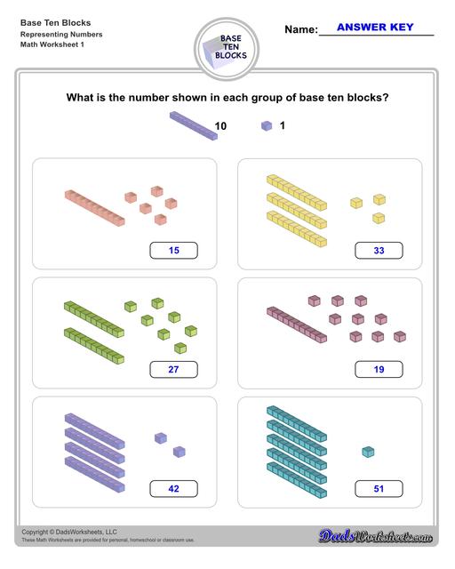 Base Ten Blocks Base Ten Blocks