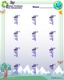 Math Worksheets: Earth Day: Earth Day Division Worksheets (Fourth ...