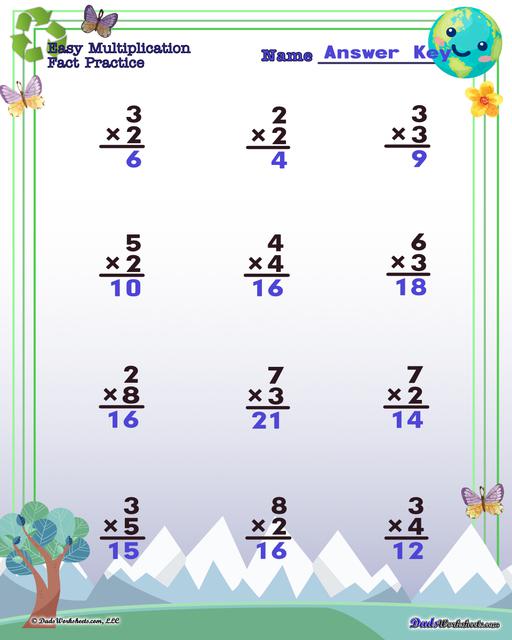 Earth Day Math Worksheets 