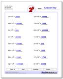 Exponents Worksheets: Powers of Ten and Scientific Notation