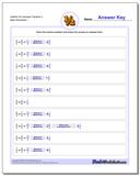 Adding Improper Fractions with a Common Denominator