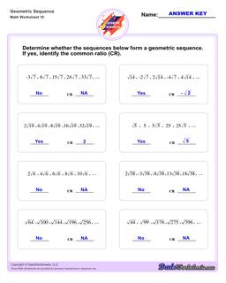 Geometric Sequences