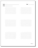 Graph Paper: Printable Graph Paper with Name Block