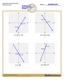 Graphing Linear Equations Practice