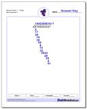 Long Division Worksheets: Monster Division