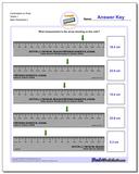 Metric Measurement: Centimeters on Ruler
