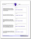 Money Word Problems: Multiplication and Division with Extra Facts