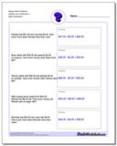 Addition and Subtraction Money Word Problems