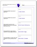 Multiplication and Division Money Word Problems