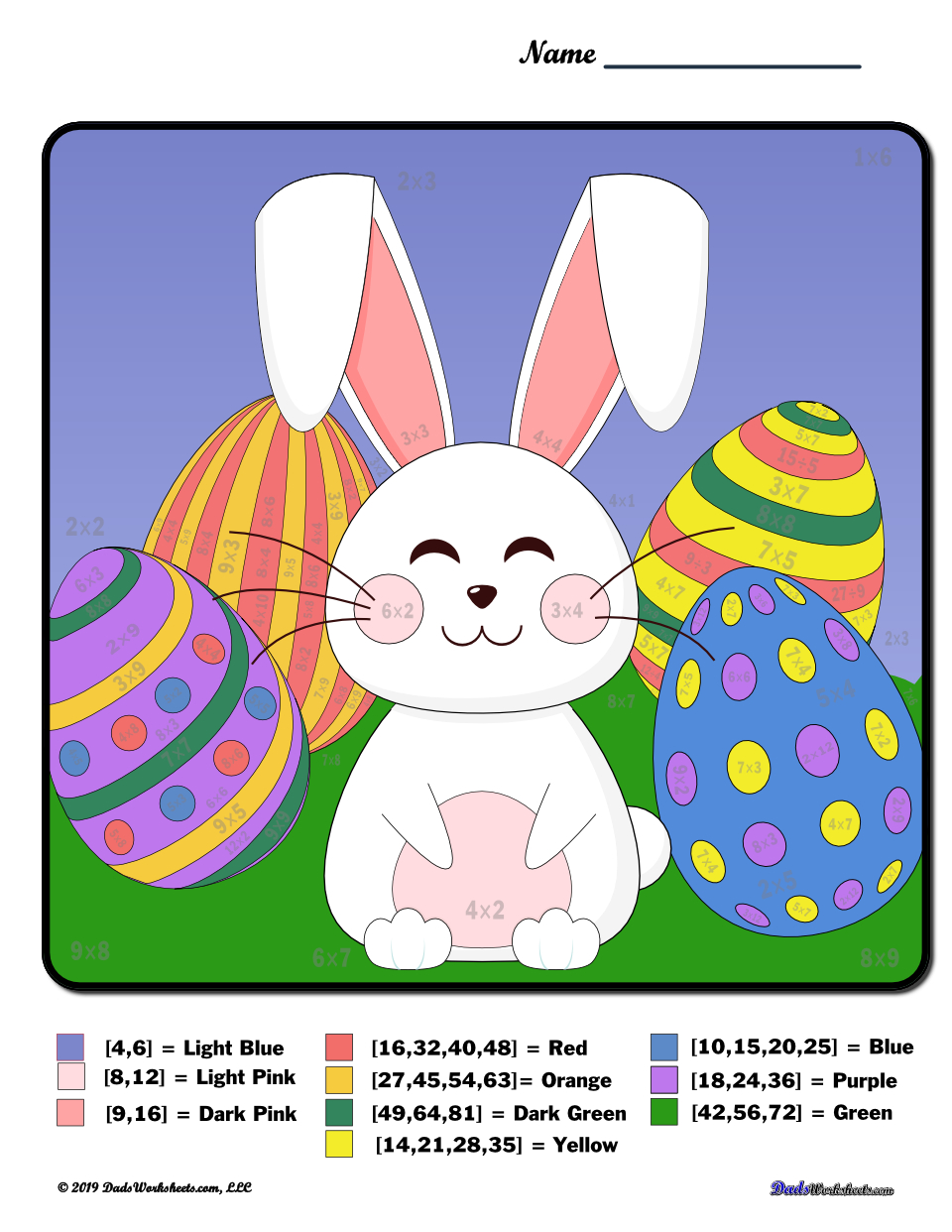 Spring Worksheets to Make Math Fun!