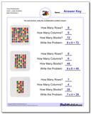 Multiplication Worksheets: Visual Multiplication Worksheets