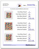 Multiplication Worksheets: Visual Multiplication Worksheets
