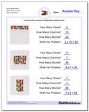 Multiplication Worksheets: Visual Multiplication Worksheets