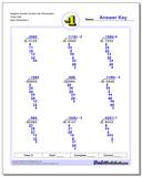 Long Division with Negative Numbers