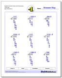 Long Division with Negative Numbers