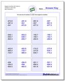 Ordering Numbers: Negative Ordering With Decimals