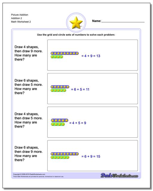 Easy Word Problems Worksheets