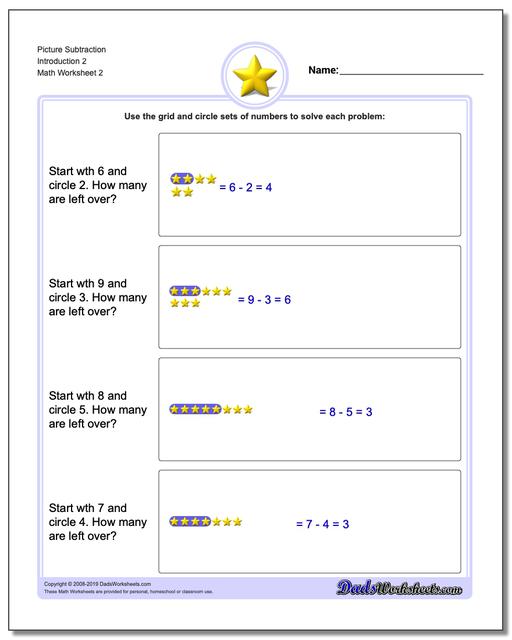 Subtraction Picture Word Problems subtraction-picture-word-problems