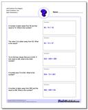 Add and Subtract Pre-Algebra