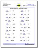 Mixed Operation Pre-Algebra Worksheets