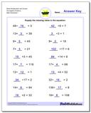Multiplication and Division Pre-Algebra Worksheets