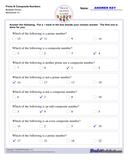 Prime and Composite Numbers