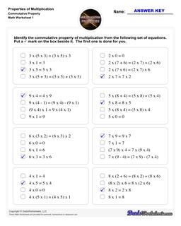 Properties of Multiplication