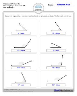 Angles with a Protractor