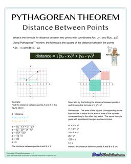 Pythagorean Theorem Worksheets