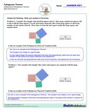 Pythagorean Theorem Worksheets