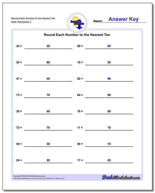 Rounding Numbers: Simple Rounding Numbers