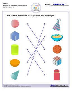 Shapes Worksheets