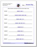 Standard, Expanded and Word Form: Write Numbers in Expanded Form