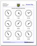 Calculating Time Intervals Worksheets