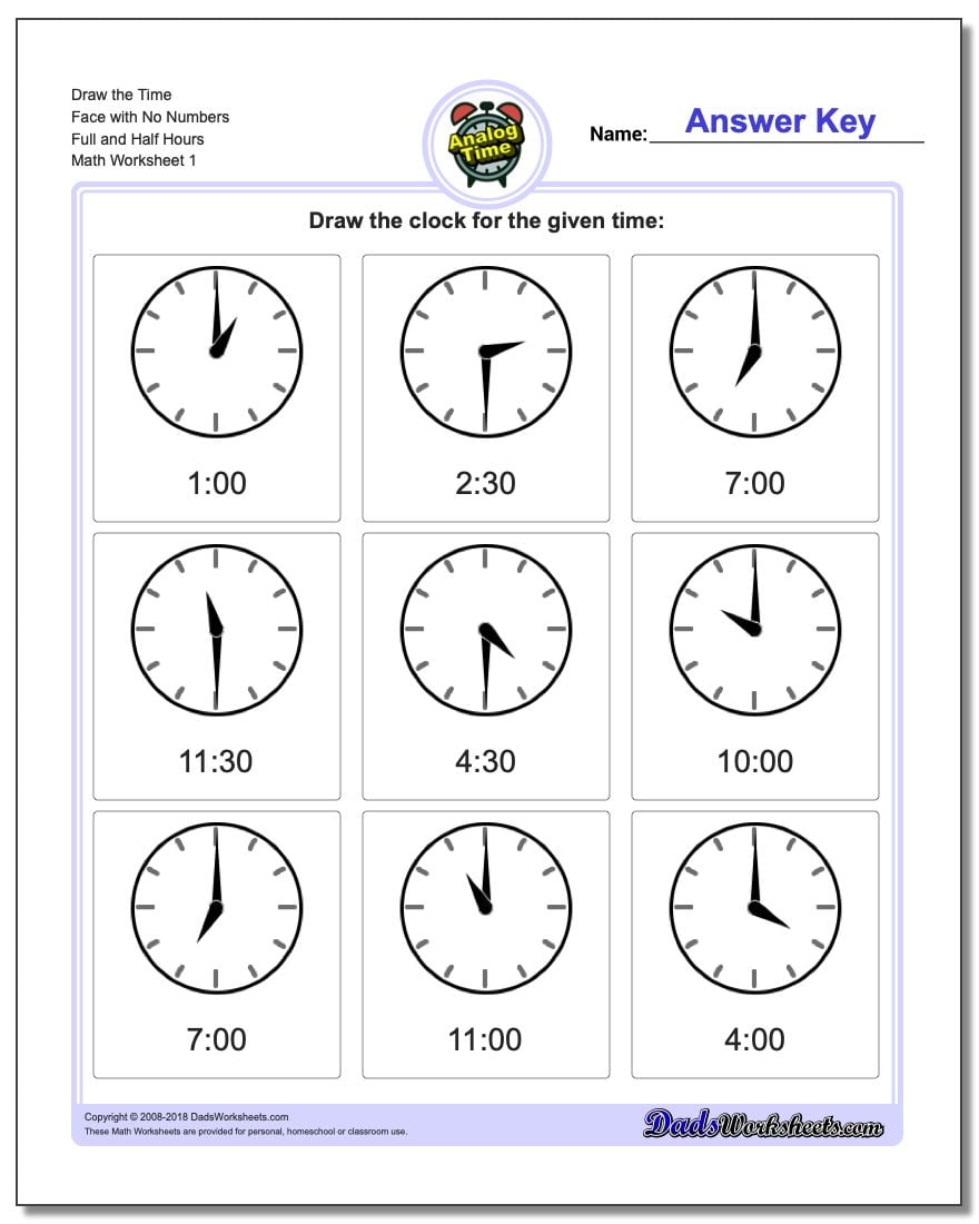 Full and Half Hours Full and Half Hours